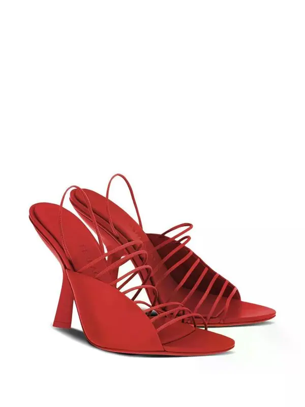 FERRAGAMO 105mm Altaire Lace-detail Sandals