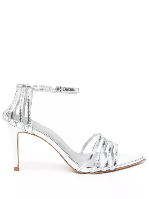 ANDREA CARRANO 90mm Leather Sandals