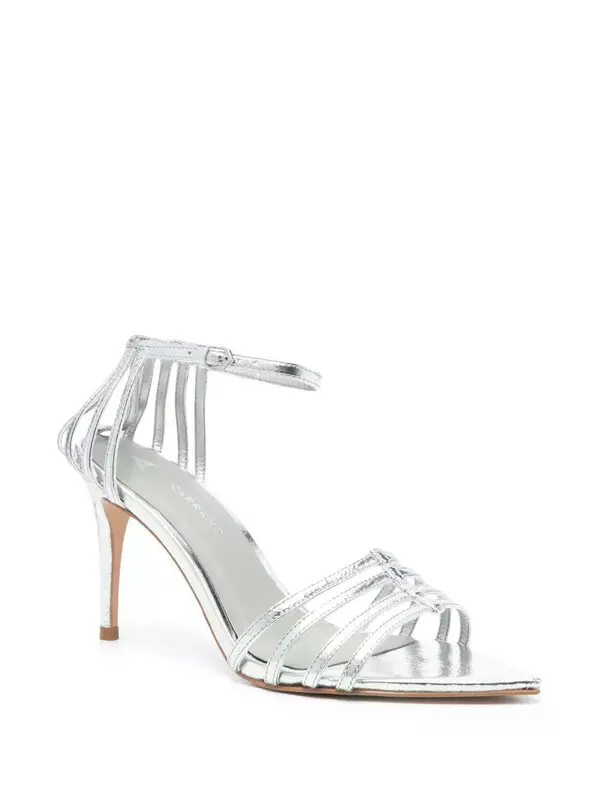 ANDREA CARRANO 90mm Leather Sandals