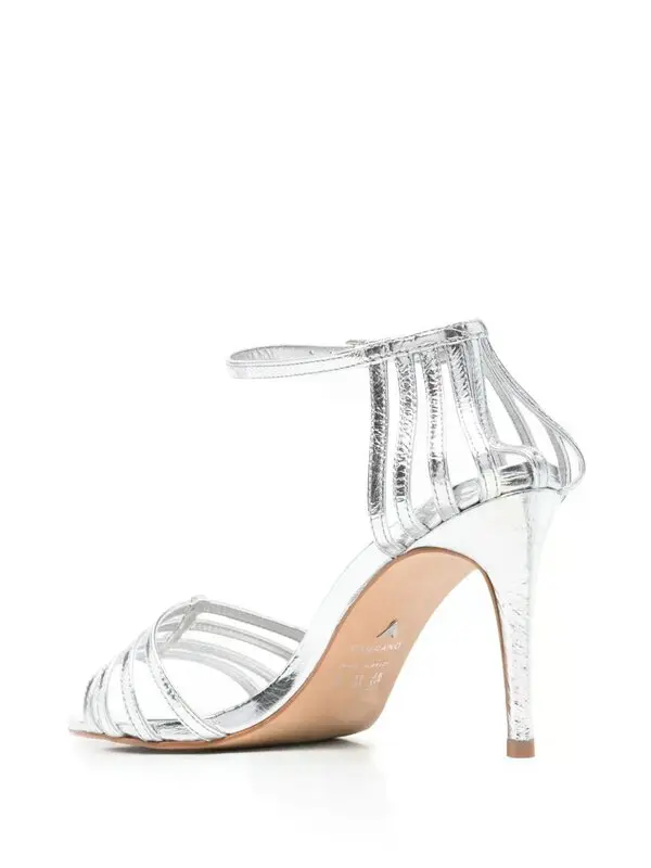 ANDREA CARRANO 90mm Leather Sandals