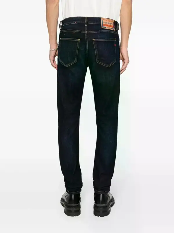 DIESEL® D-strukt Mid-rise Slim Jeans - Blue