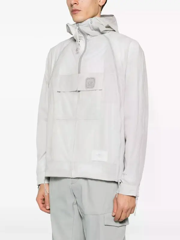 C.P. COMPANY Logo-print Pertex Jacket