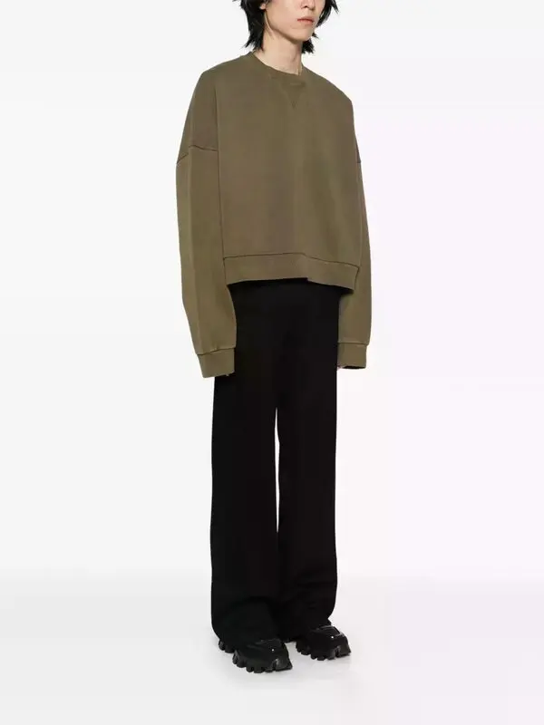 ENTIRE STUDIOS Box Crew Neck Sweatshirt - Green