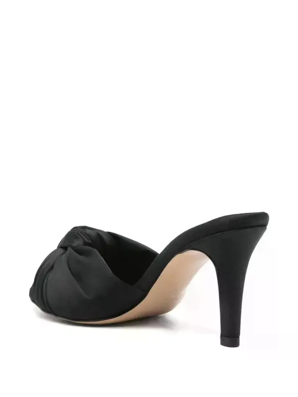 GINISSIMA Sofia Heeled Sandals - Black