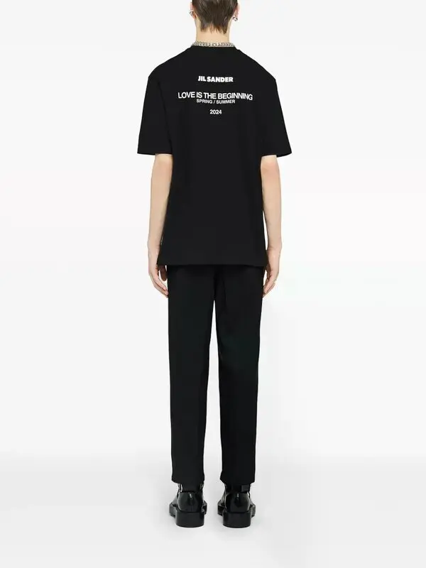 JIL SANDER Logo-print Cotton T-shirt