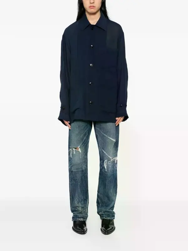 SYSTEM Sheer Chore Shirt