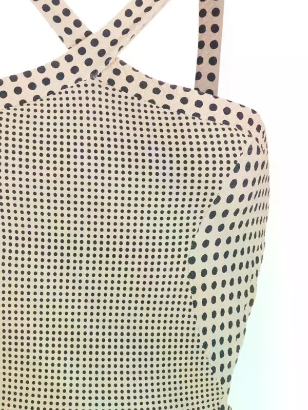 AMIR SLAMA Polka-dot Print Swimsuit