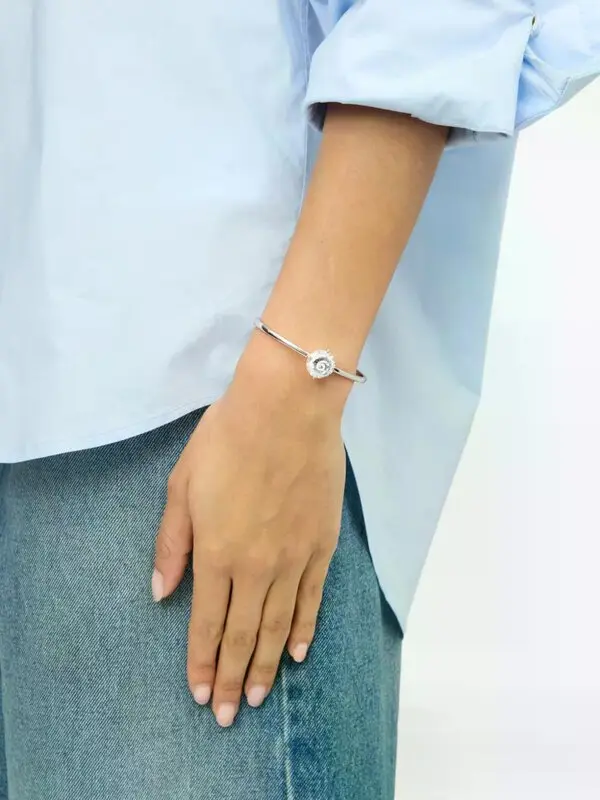 MAISON MARGIELA Crystal-rose Cuff Bracelet