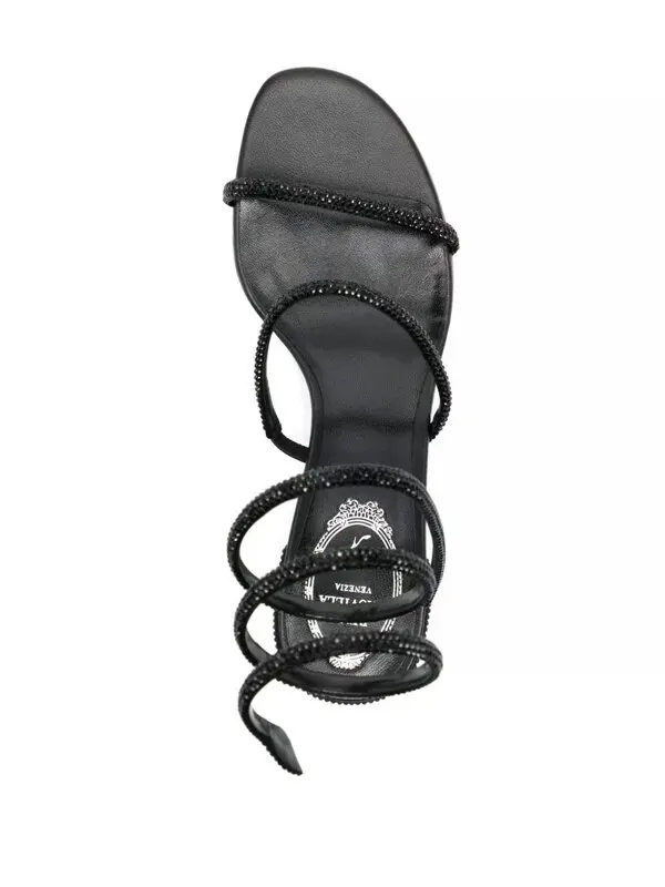 Rene Caovilla Cleo Embellished Sandals
