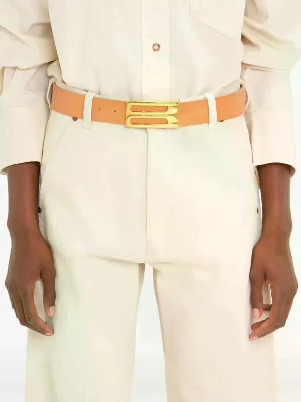 Victoria Beckham Frame Leather Belt