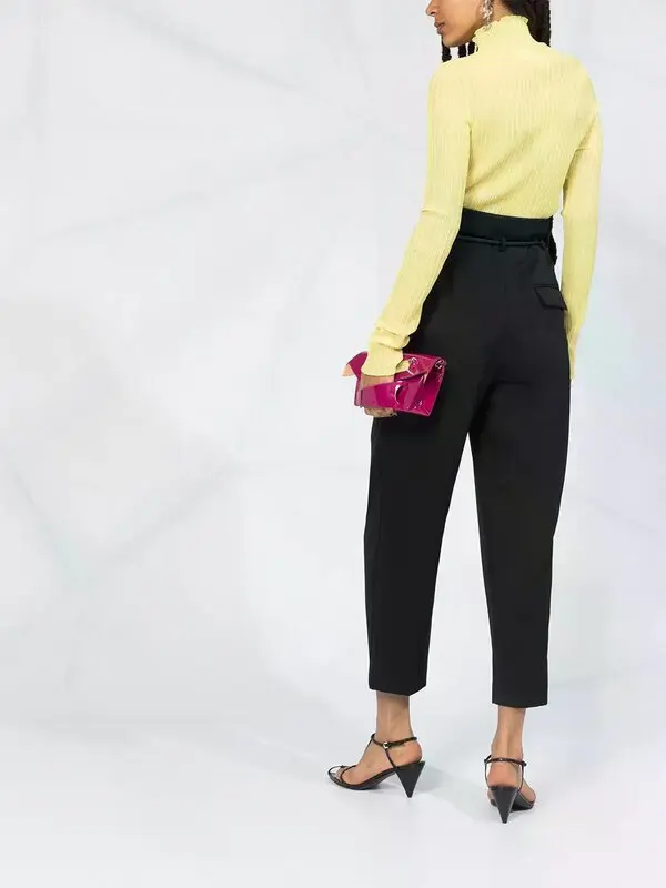 3.1 Phillip Lim Belted High-waisted Trousers