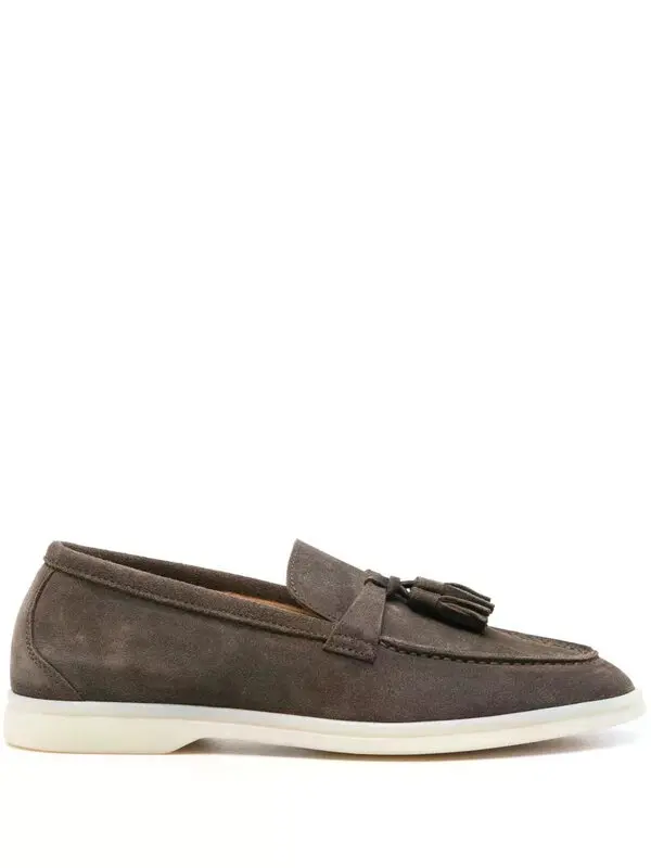 SCAROSSO Leandra Suede Loafers