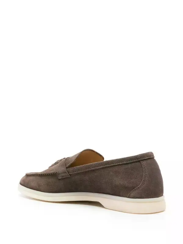 SCAROSSO Leandra Suede Loafers