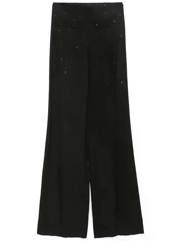 Sandro Sequined Palazzo Pants