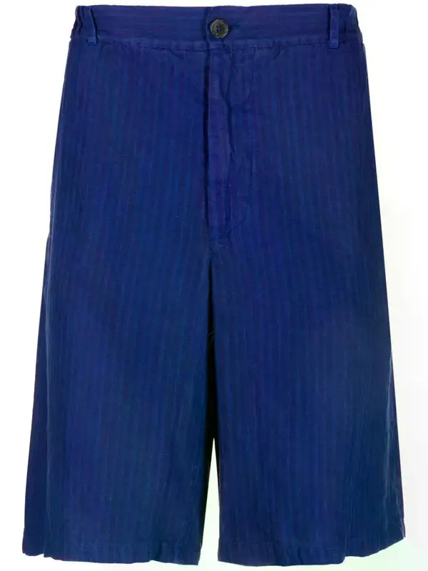 120% Lino Linen Bermuda Shorts