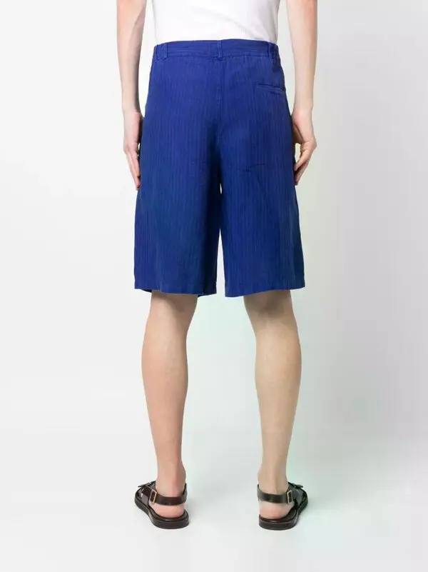 120% Lino Linen Bermuda Shorts