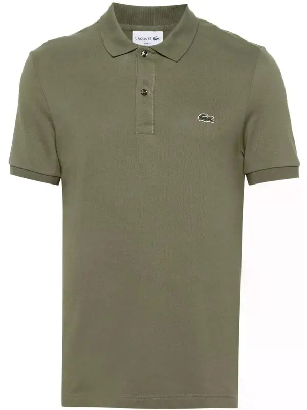 Lacoste Logo-patch Polo Shirt - Green
