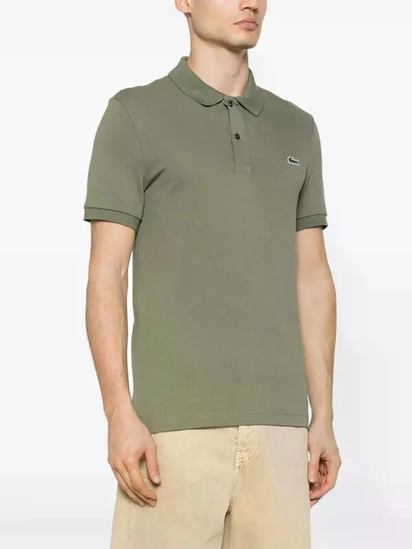 Lacoste Logo-patch Polo Shirt - Green