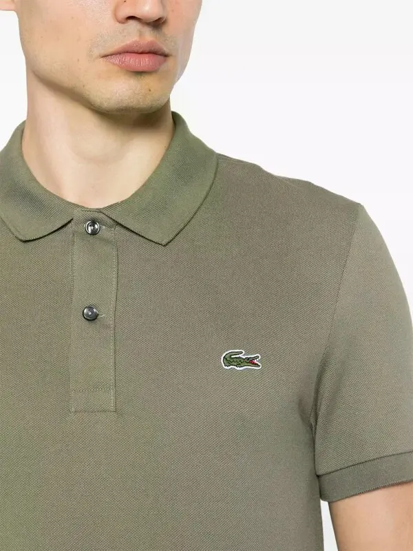 Lacoste Logo-patch Polo Shirt - Green