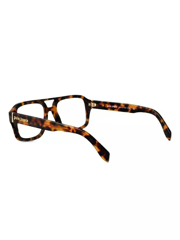 Palm Angels Tortoiseshell-effect Glasses