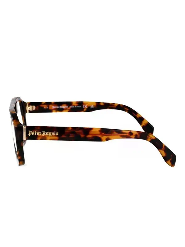 Palm Angels Tortoiseshell-effect Glasses