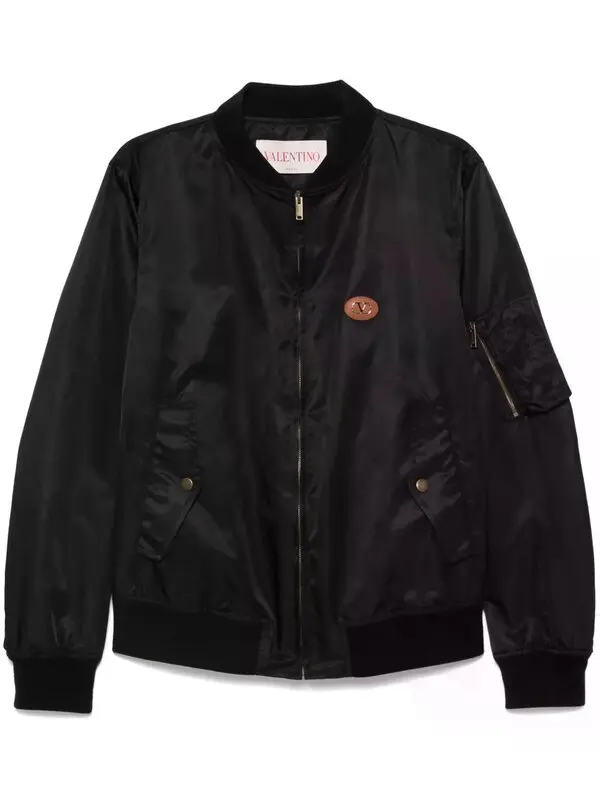 Valentino Garavani Zip-up Bomber Jacket