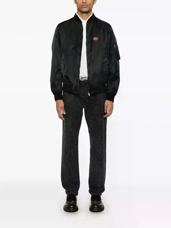 Valentino Garavani Zip-up Bomber Jacket