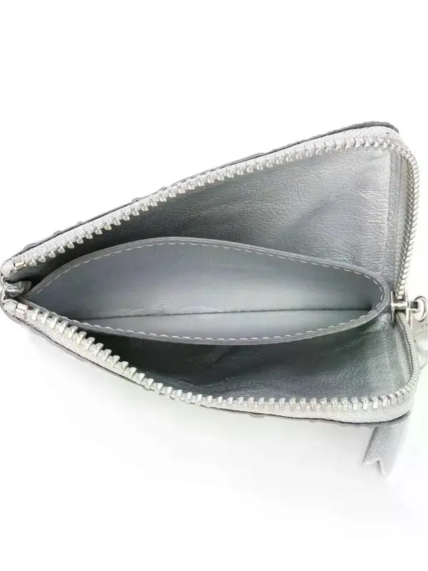 Comme Des Garçons Logo-embossed Leather Wallet