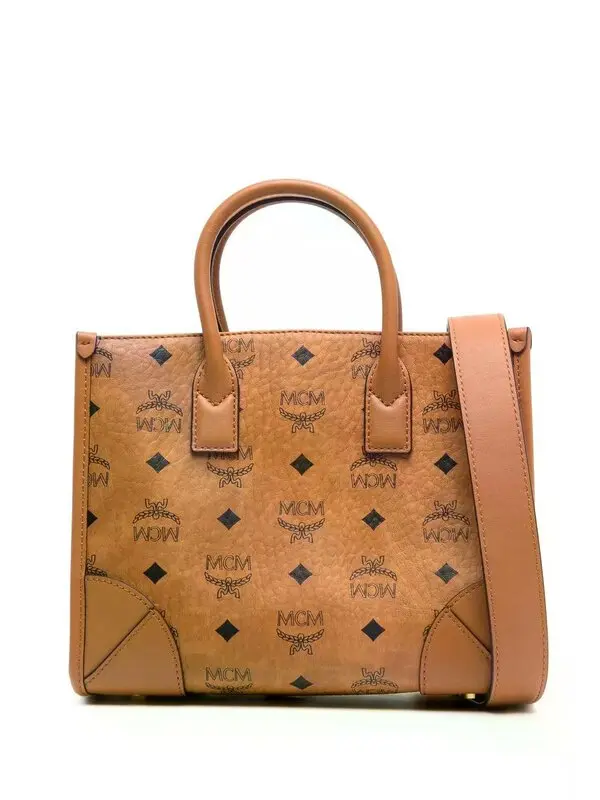 Mcm München Small Tote Bag