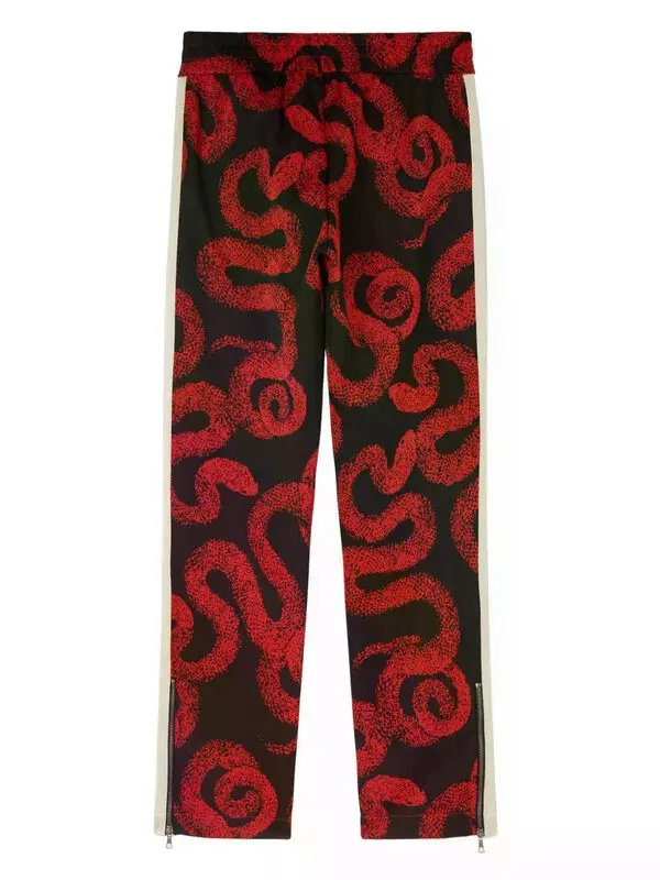 Palm Angels Snake-print Track Pants