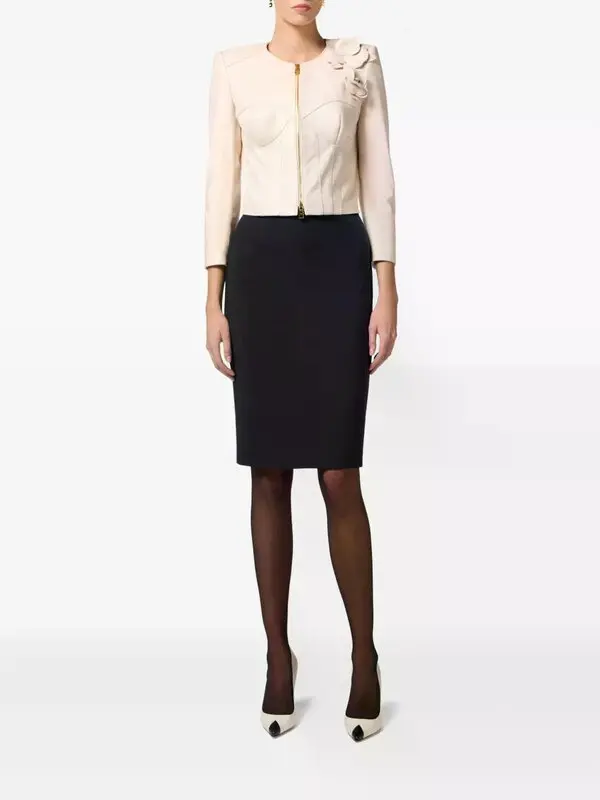 Elisabetta Franchi Bow-detailing Midi Skirt