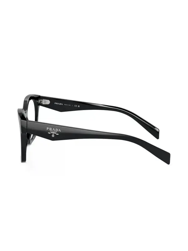 Prada Logo-engraved Square-frame Glasses