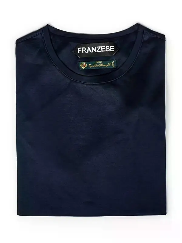 FRANZESE COLLECTION Napoli Cotton T-shirt - Blue