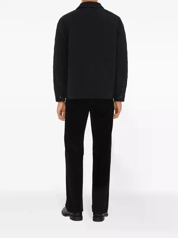 Burberry Reversible Quilted Overshirt - Black