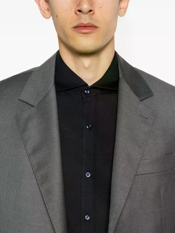 Brunello Cucinelli Spread-collar Jersey Shirt