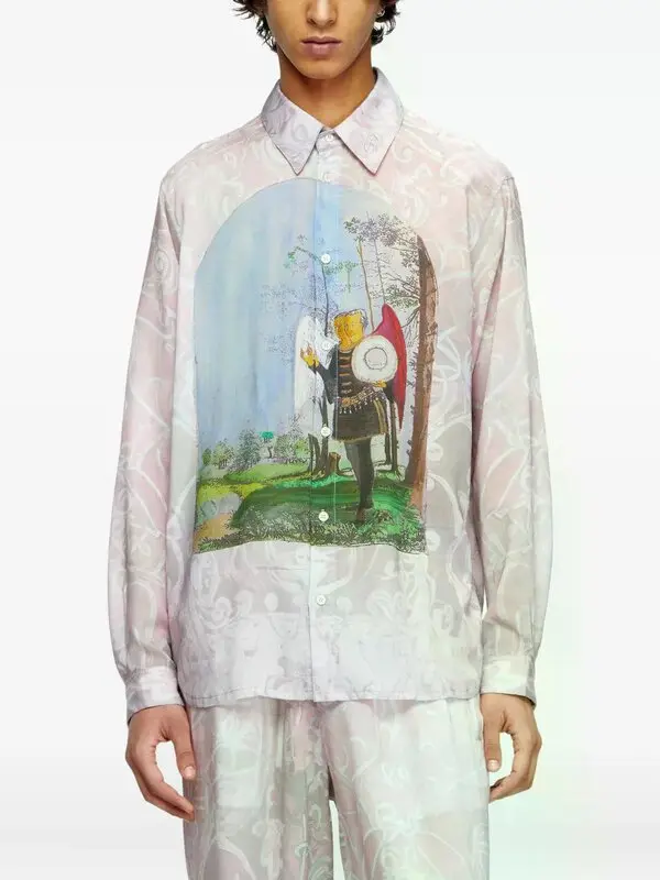 DIESEL® Graphic-printed Shirt