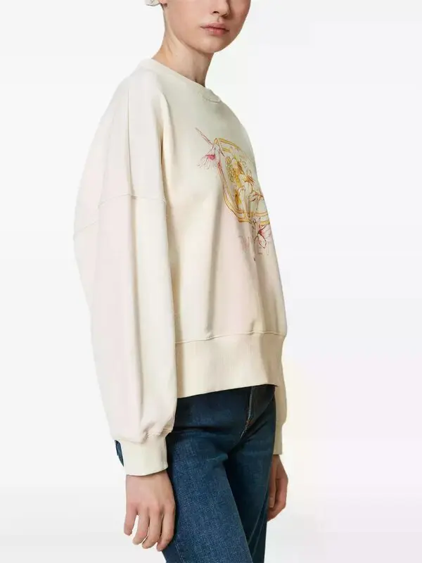 TWINSET Hummingbird-print Sweatshirt