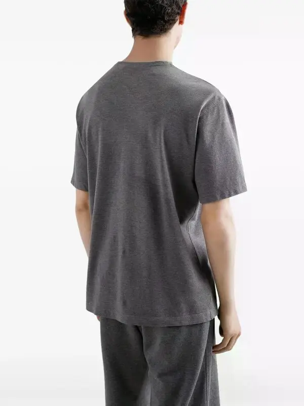 Dolce & Gabbana Logo-plaque Cotton T-shirt