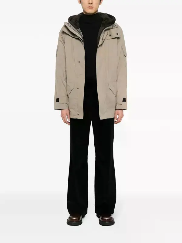 YVES SALOMON Reversible Hooded Parka
