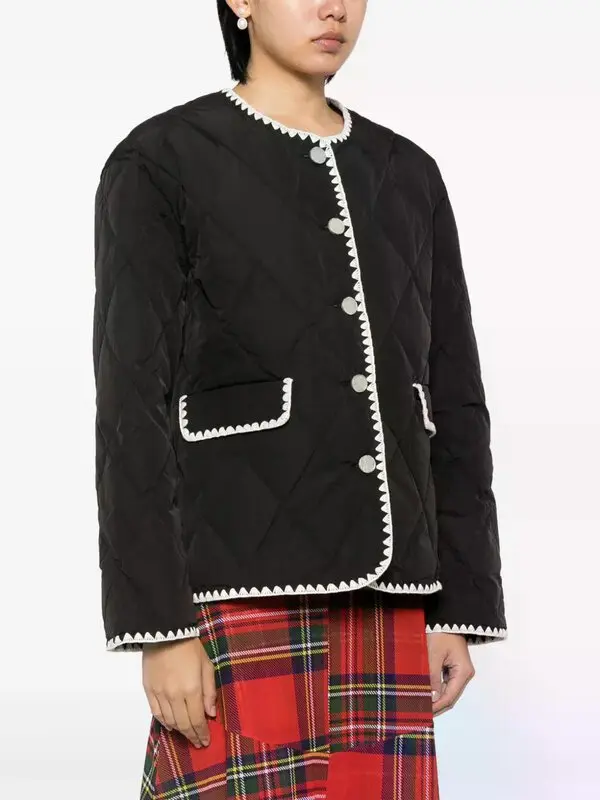 B+AB Quilted Buttoned Jacket