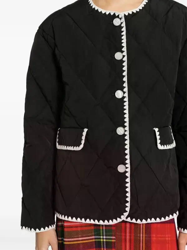 B+AB Quilted Buttoned Jacket