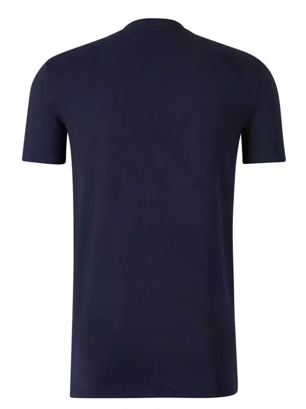 Dsquared2 Logo-embroidered T-shirt - Blue
