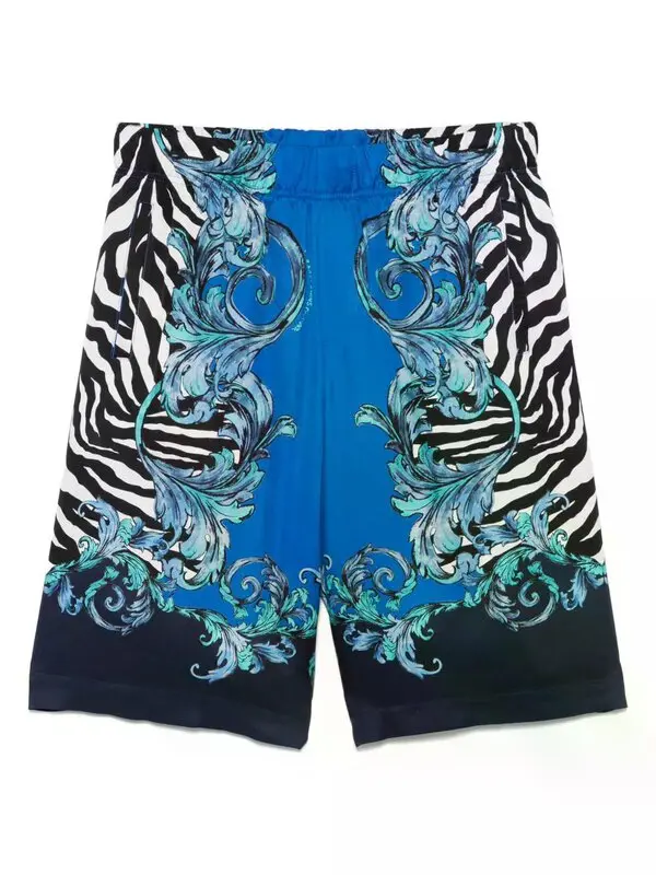 Versace Barocco-print Shorts