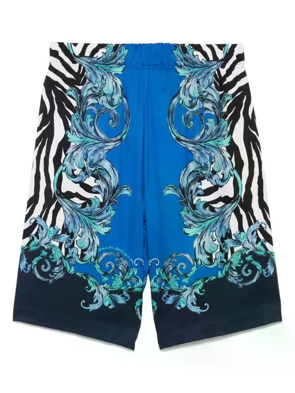 Versace Barocco-print Shorts