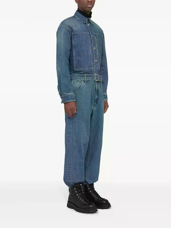 JIL SANDER Loose-fit Belted Jeans