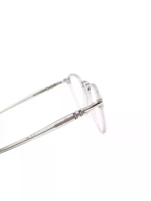 Persol Transparent Round-frame Glasses - Grey