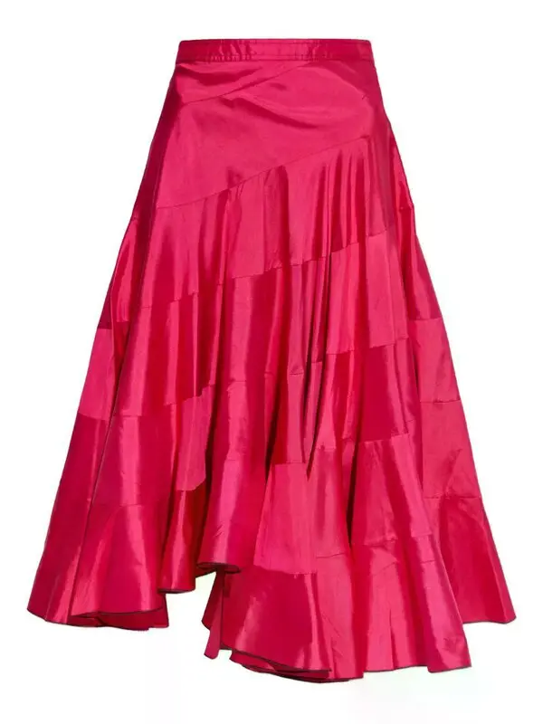 Tory Burch Silk Midi Skirt