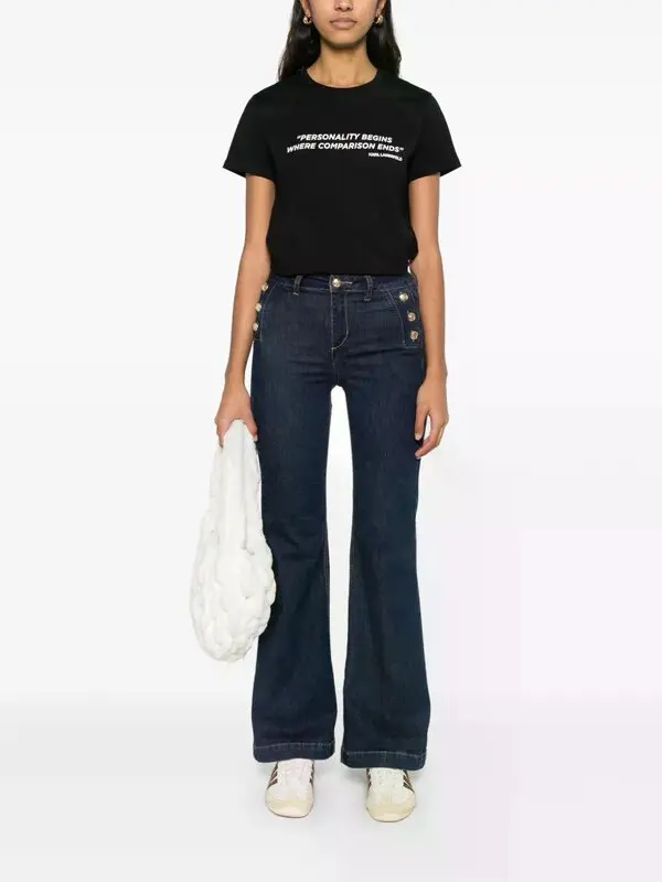 Karl Lagerfeld Quote T-shirt