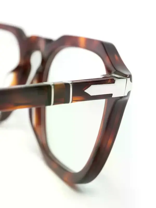Persol Tortoiseshell Square-frame Eyeglasses