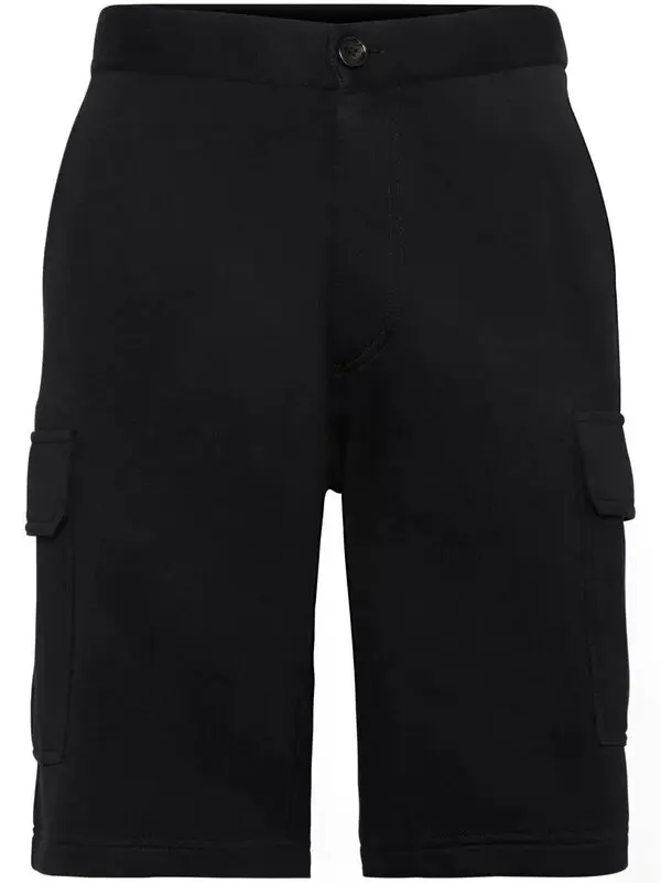 Brunello Cucinelli Terry Bermuda Shorts - Black